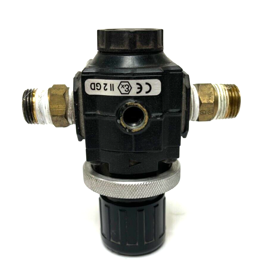 NORGREN EXCELON FILTER 3/8" NPT R72G-3AK-RMN KNOB ADJUST RELIEVING 5 ...