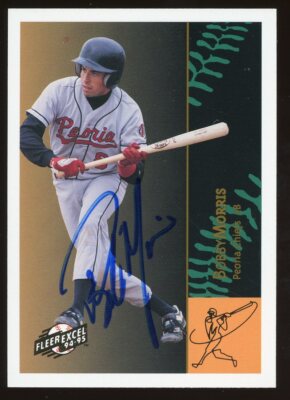 1995 Peoria Chiefs BOBBY MORRIS Signed Card autograph AUTO CUBS | eBay ...