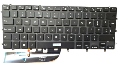 Dell XPS 15 7590 9550 9560 9570 9580 Keyboard UK Backlit | eBay Australia