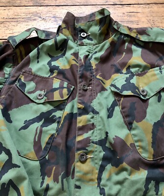 NZ Defence Force 68 pattern Camouflage Smock NZDF dated 1984 size 4 ...