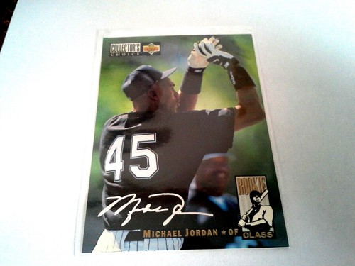 1993 Upper Deck Michael Jordan **ROOKIE** Baseball Card #661 SILVER ...
