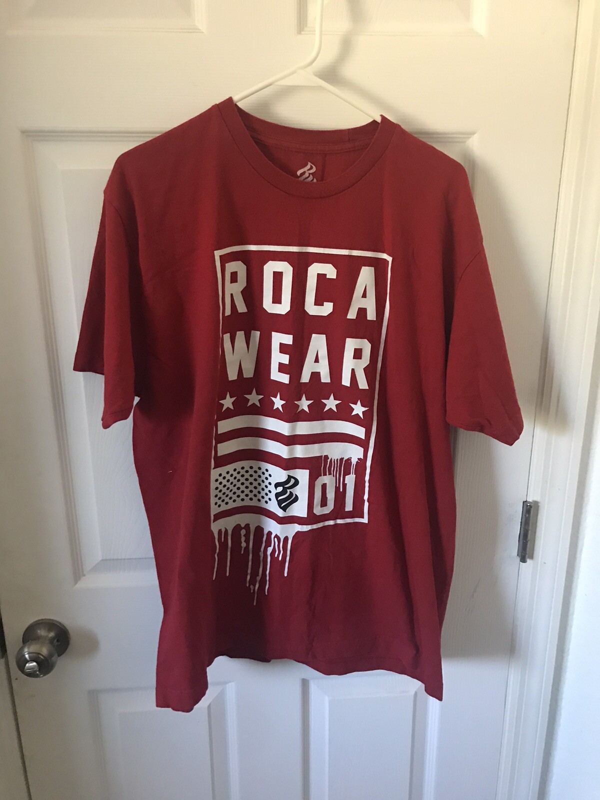Rocawear Brooklyn New York Red T-shirt Shirt Size XL Roca Wear Mens | eBay