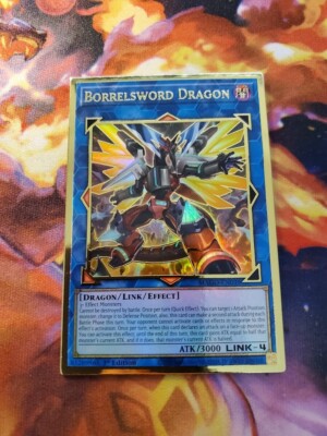 Yugioh - Borrelsword Dragon MAGO-EN039 NM 1st ed Premium Gold Rare | eBay
