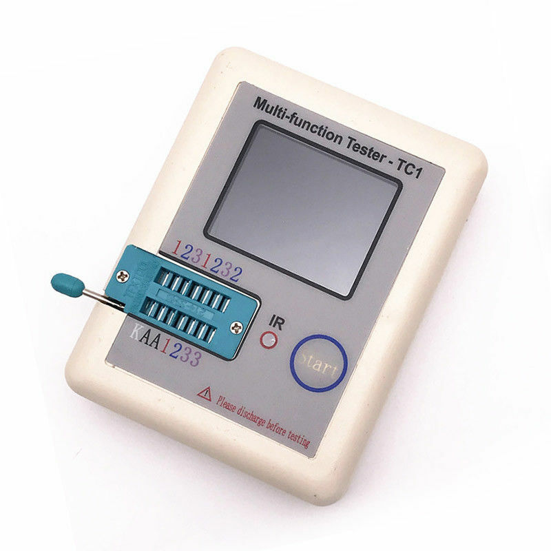 LCR-TC1 Transistor Tester ESR Capacitance Meter Electronic Component ...