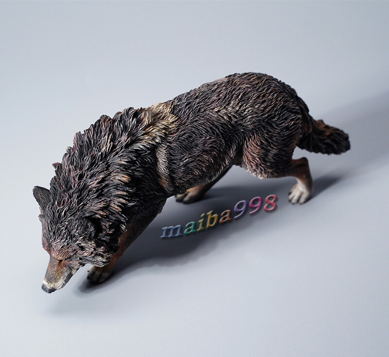 Vivid 1/6 North America Grey Wolf Action Figure Model Statue Toy Home ...