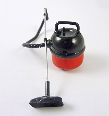 Dollhouse Miniature RED Workshop Canister Vacuum Cleaner, IM65652 | eBay