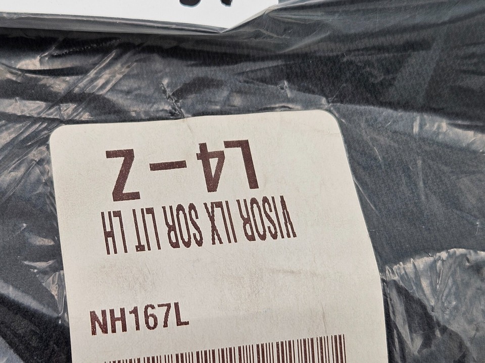 2019 - 2022 Acura ILX Left Driver Sun Visor Dual Light Black NH167L OEM ...