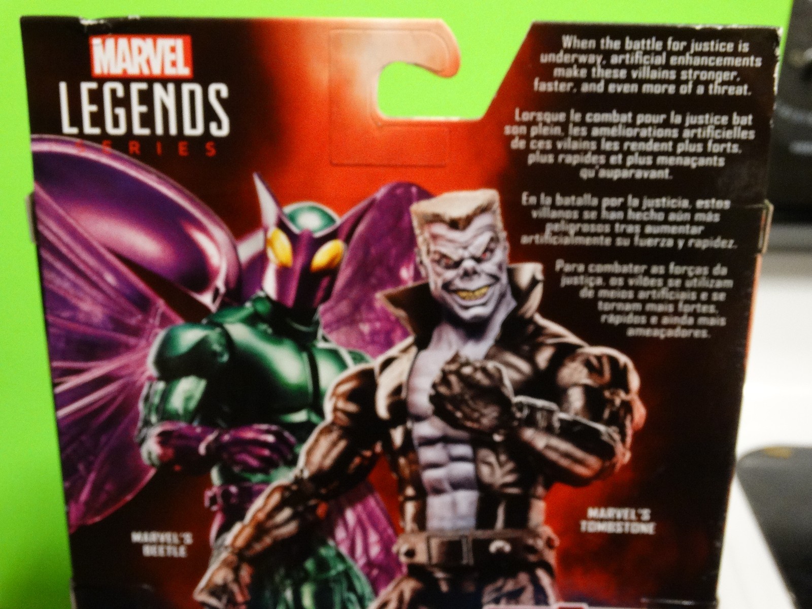 Marvel Legends BEETLE - MIP - w/ VULTURE BAF wing piece !! Spider Man ...