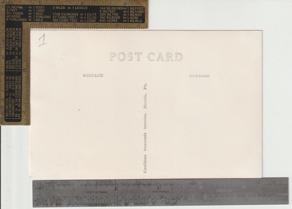 RPPC Pennsylvania Grand Canyon Caulkins Morris PA Real Photo Postcard ...