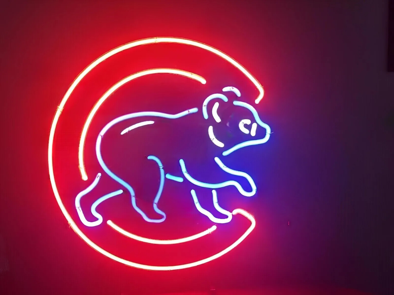 17"x14" Chicago Cubs World Series Flex LED Neon Sign Light Party Gift ...