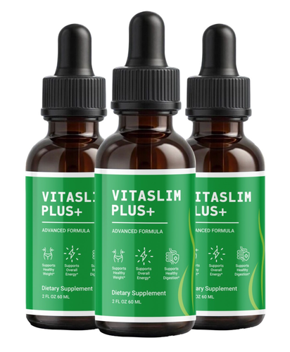 (3 pack) VitaSlim Plus Weight Loss Drops, Advanced Vita Slim Fat ...