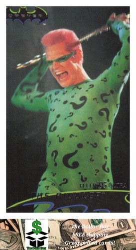 1995 Topps Batman Forever Stickers #8 PROMO Riddler triumphs | eBay