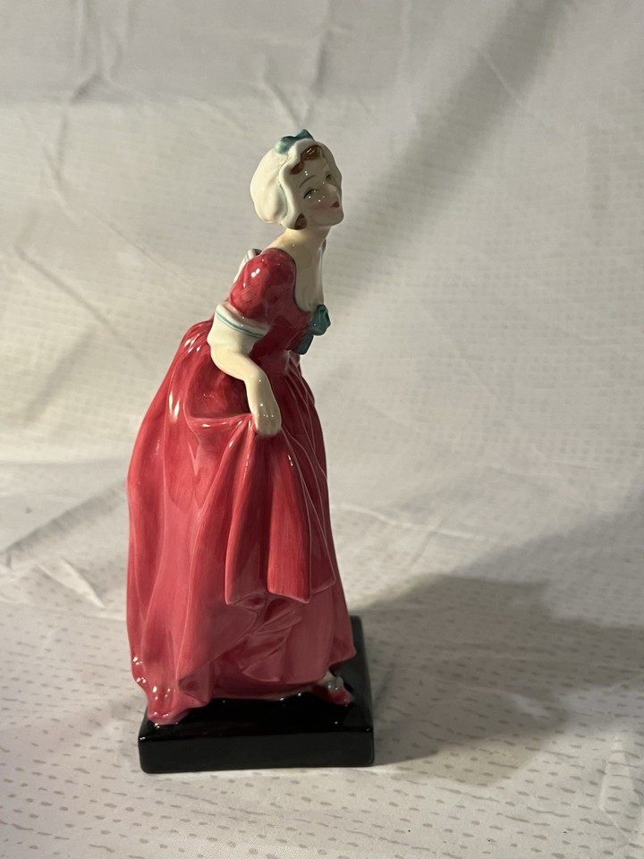 Vintage Royal Doulton " DELIGHT " Lady Curtsying Figurine | eBay