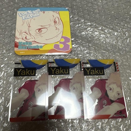 Haikyuu!! Fan Park Art Coaster Clear Card Yoku [Unused] | eBay