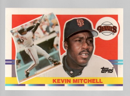 1990 Topps Big #137 Kevin Mitchell NM/Mint | eBay