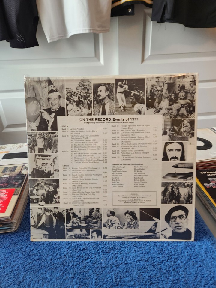 Elvis Presley -- ON THE RECORD--MEGA RARE STILL SEALED REVIEW COPY LP ...