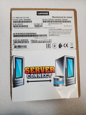 7XB7A00022 - LENOVO 600GB 15K 2.5" SAS 12G TS 512e HDD 00YK011 | eBay