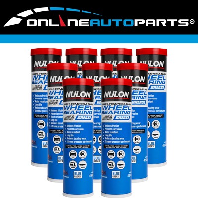9 x Nulon High-Temp Wheel Bearing NLGI 2 Lithium Complex Grease 450G ...