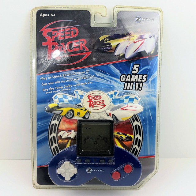 2008 Zizzle Speed Racer 5 in 1 Handheld Electronic Game - for sale ...