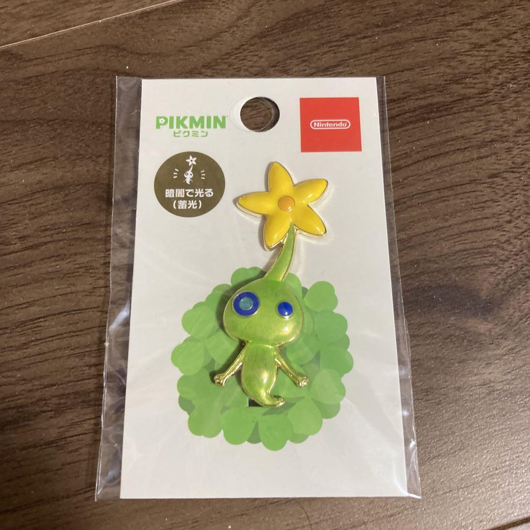 Pikmin Pin Badge Light Hikari Pikmin Nintendo Shop Limited Brand New ...