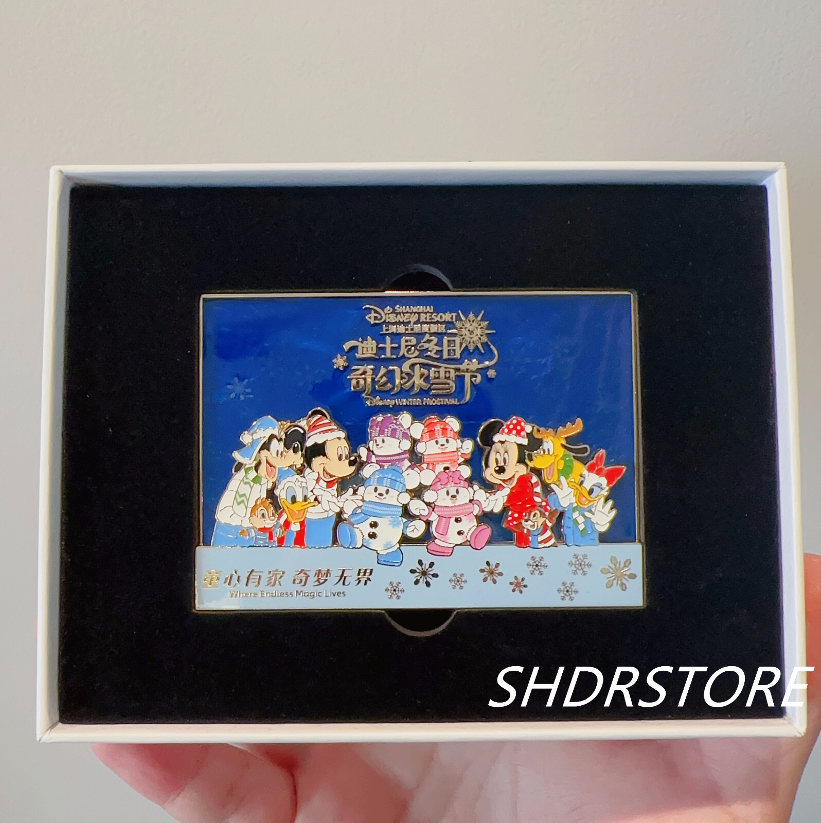 2023 Disney Pin Limited of 300 Mickey mouse friends xmas snowman ...