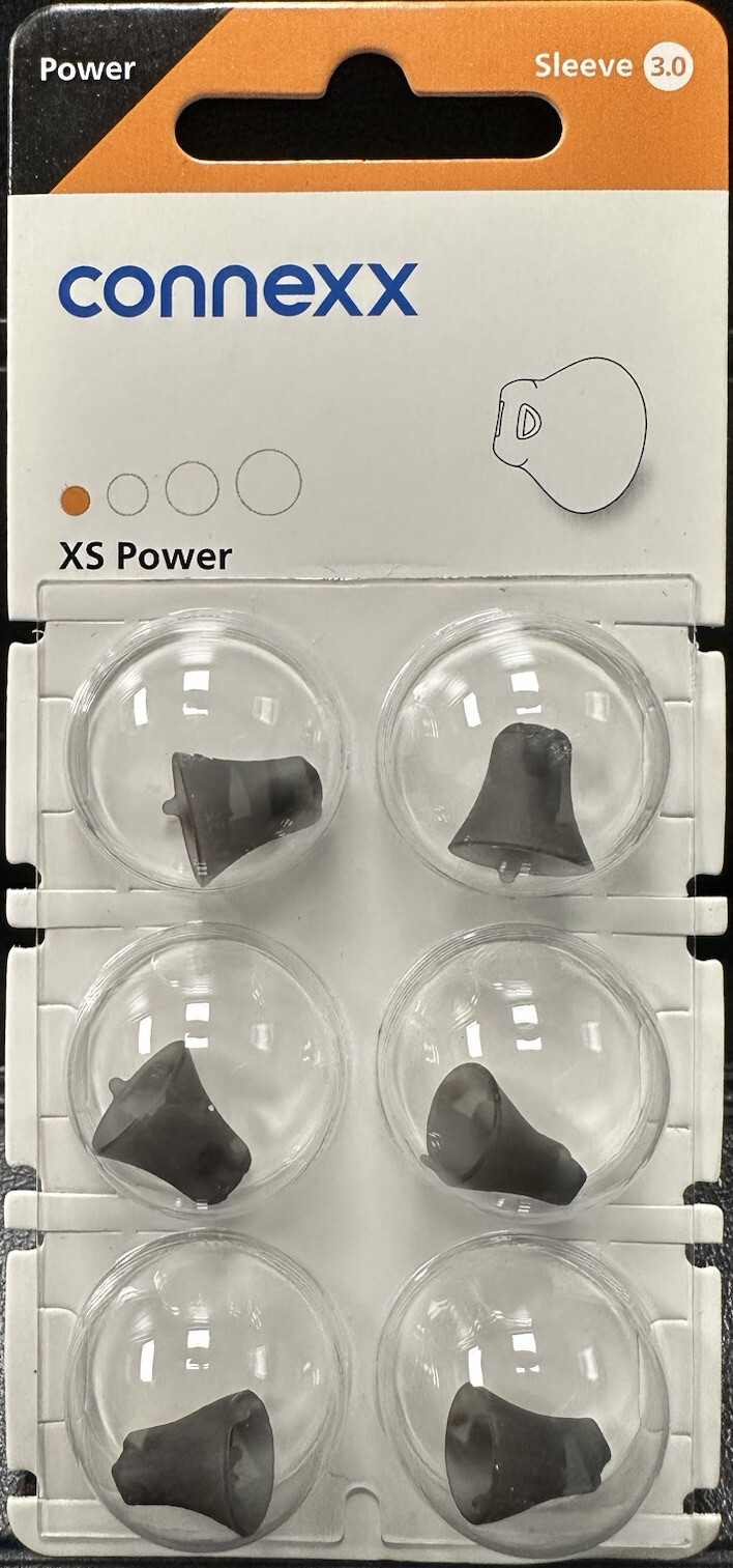 2 Pack XS Power Connexx Sleeve 3.0. Fits Signia Rexton Widex Miracle ...