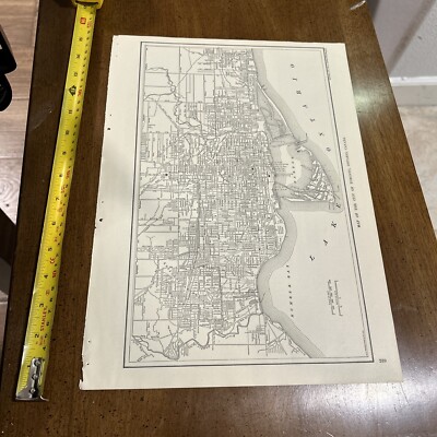 Pre-1900 - Map Of Toronto