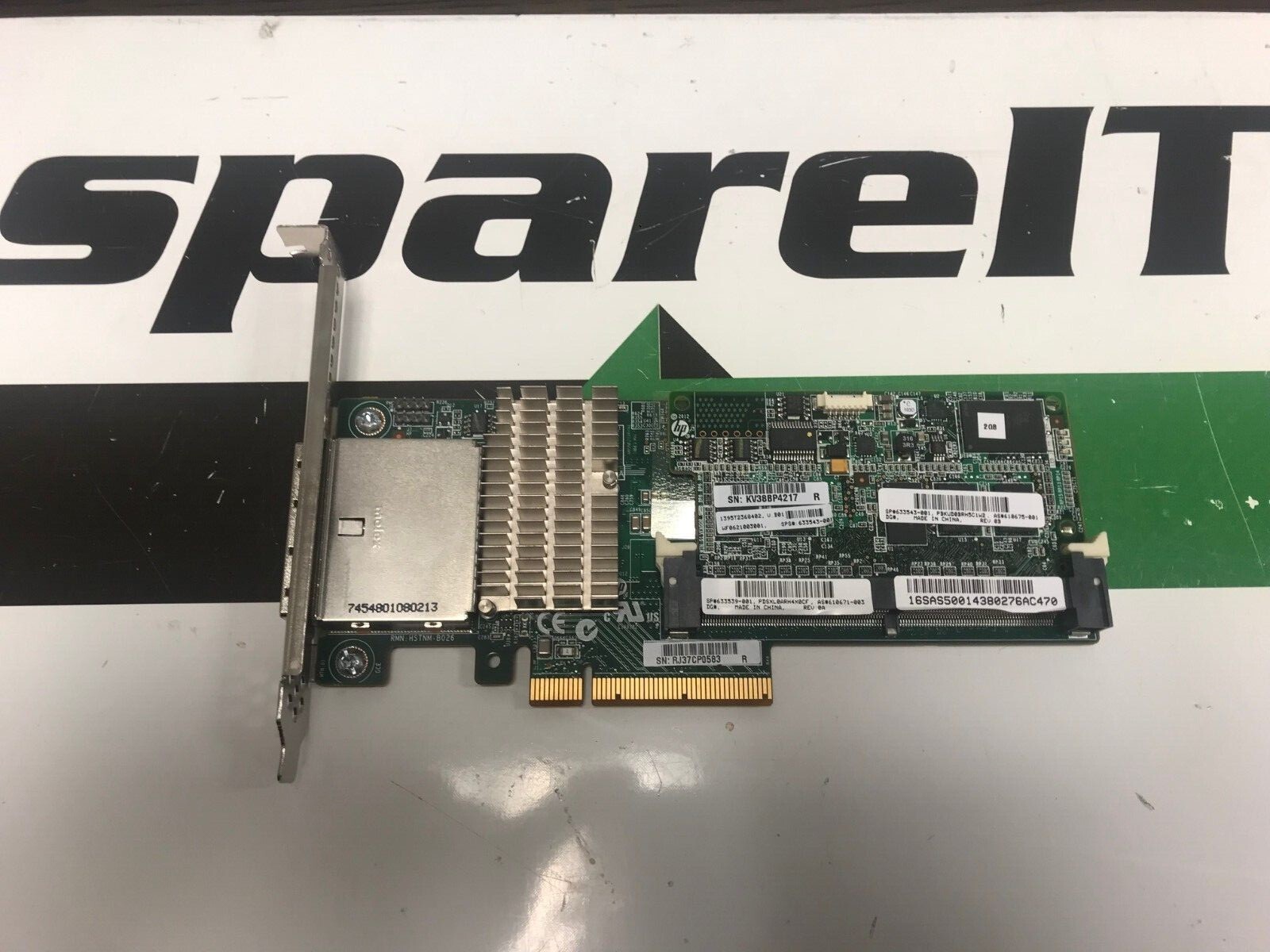HP 633539-001 P421 Smart Array 6Gb/s SAS PCIe Controller Card W/ 2GB ...