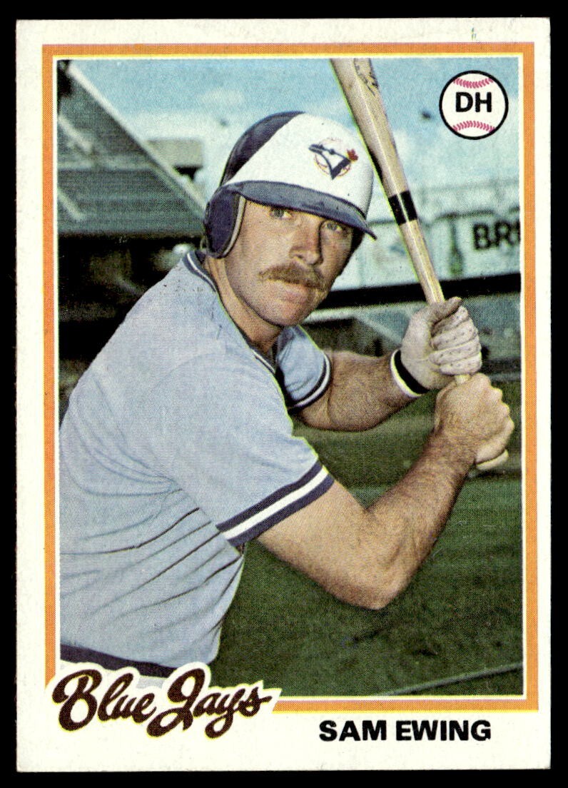 1978 Topps Baseball #344 Sam Ewig Toronto Blue Jays Rookie Card (RC) | eBay