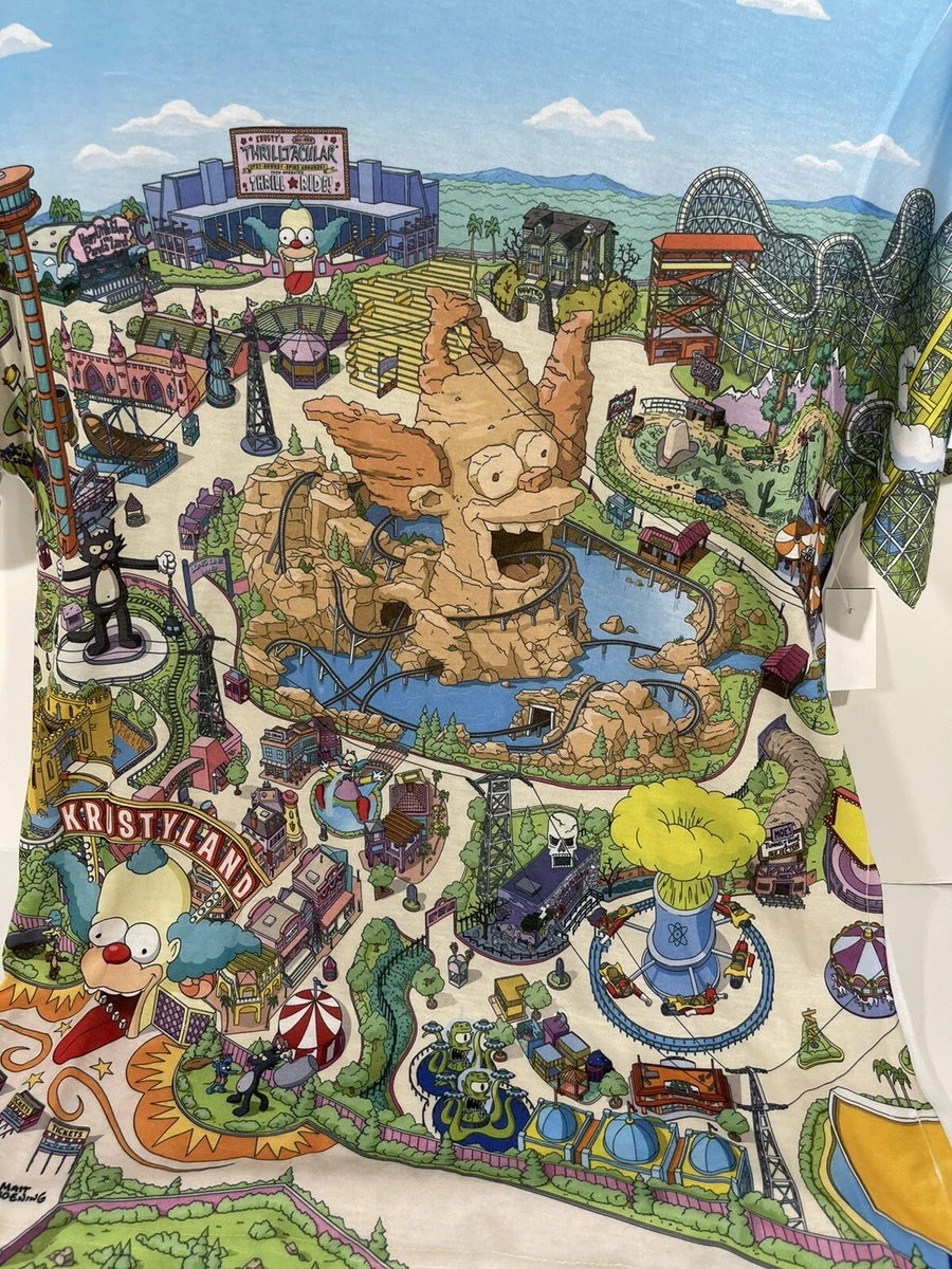 Krustyland Map