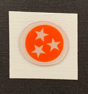 TENNESSEE VOLUNTEERS TRI-STAR DECAL for MINI HELMETS | eBay