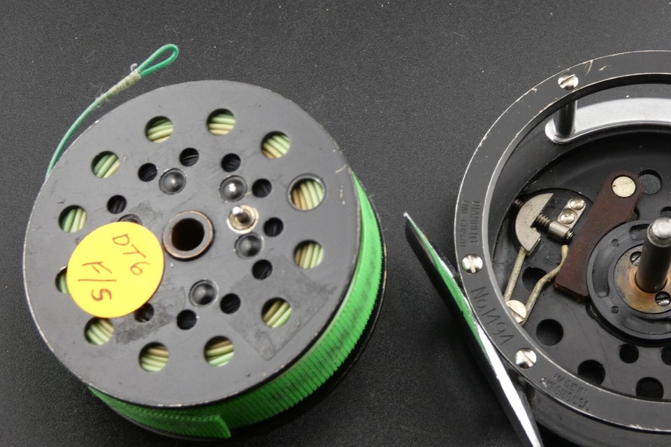 PFLUEGER 1494 MEDALIST SINGLE ACTION FLY REEL Loaded With Fresh Line ...