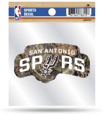 San Antonio Spurs 4x4 Inch Die Cut Decal Sticker, Mossy Oak Camo Logo ...
