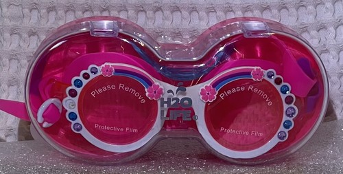 NEW H2O Life Adjustable Kids Swim Goggles - Anti fog/UV In Storage ...