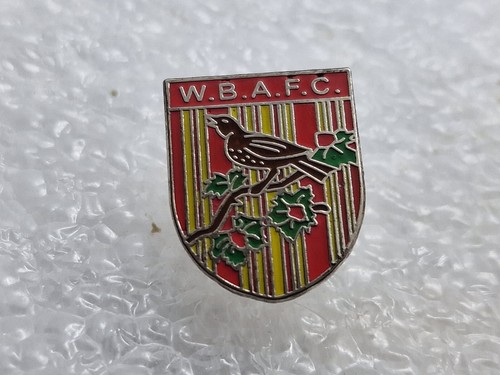WEST BROMWICH ALBION FC Hawthorns Throstle pin BADGE WEST BROM WBA ...