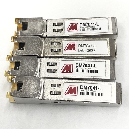 Lot of 4 GBIC Methode Gigabit Interface Converters DM7041-L New Open Box | eBay