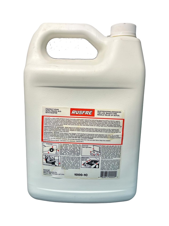 Rusfre RUSTPROOFING/Clear/1 GAL (RUS-1000-6C) | eBay