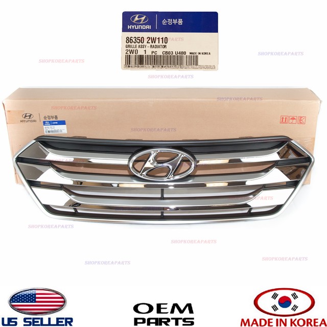 Grille Radiator Front Genuine Hyundai Santa FE Sport 5 Seat 2015-2016 ...