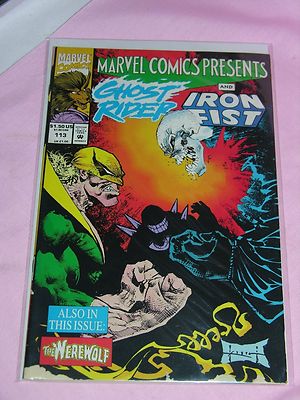 GHOST RIDER AND IRON FIST MARVEL NO. #113 | eBay