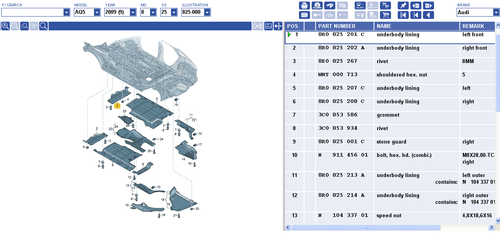 0EM Underbody Shield Panel Front Left For Audi Q5 2009-2017 8R0825201A ...