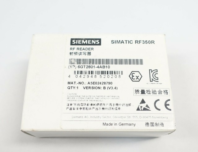 Siemens Simatic 6gt2801-4ab10 Rf350r RF Reader for sale online | eBay