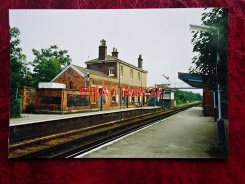 PHOTO HIGHTOWN RAILWAY STATION HALL ROAD - ALTCAR. LIVERPOOL TO FORMBY ...