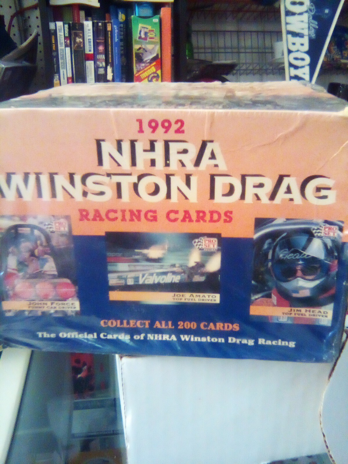 Vintage NHRA Winston Drag Racing Cards New Sealed Pro Set Racing | eBay