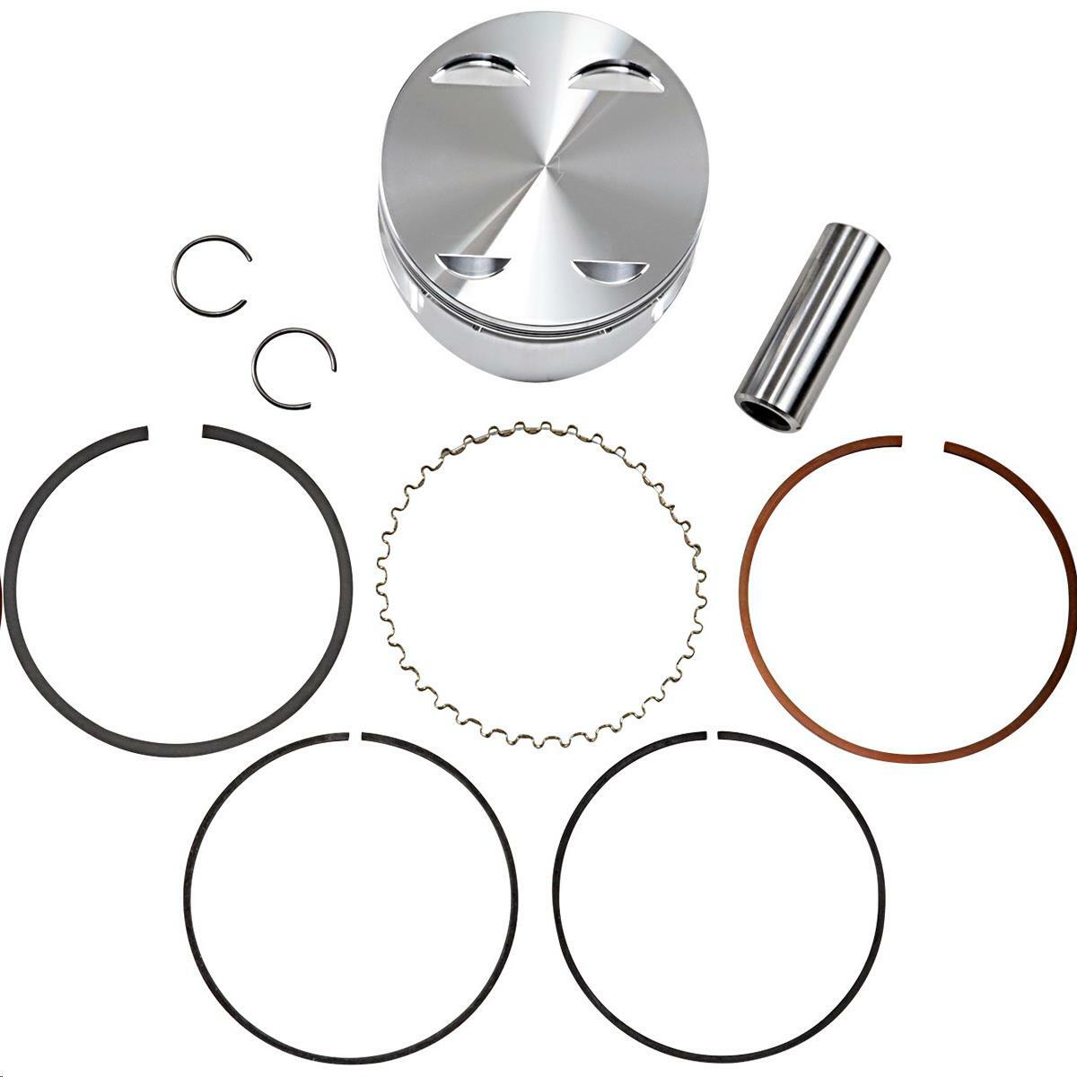 J.E. Pistons - 136633 - Round Piston Kit, Standard Bore 100.00mm, 10.5 ...