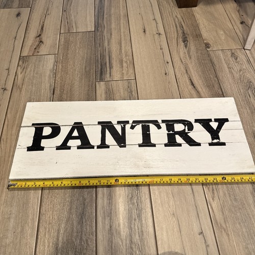 Pantry Sign Pantry Wall Decor Farmhouse Pantry Sign Wooden Rustic ...