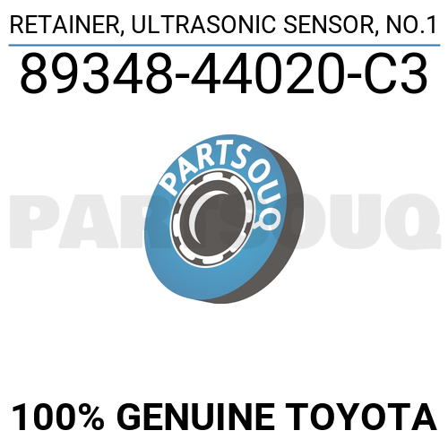 8934844020C3 Genuine Toyota RETAINER, ULTRASONIC SENSOR, NO.1 89348 ...