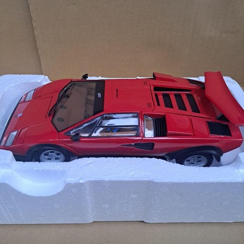 Kyosho Lamborghini Countach Walter Wolf Red 1/18 Diecast Model Car | eBay