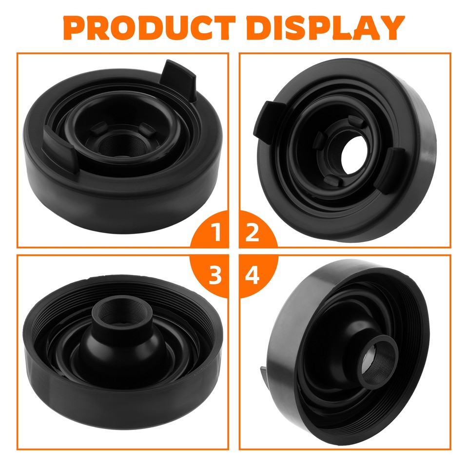 80mm Car Headlight HID LED Dust Cover Rubber Housing Seal Cap ...