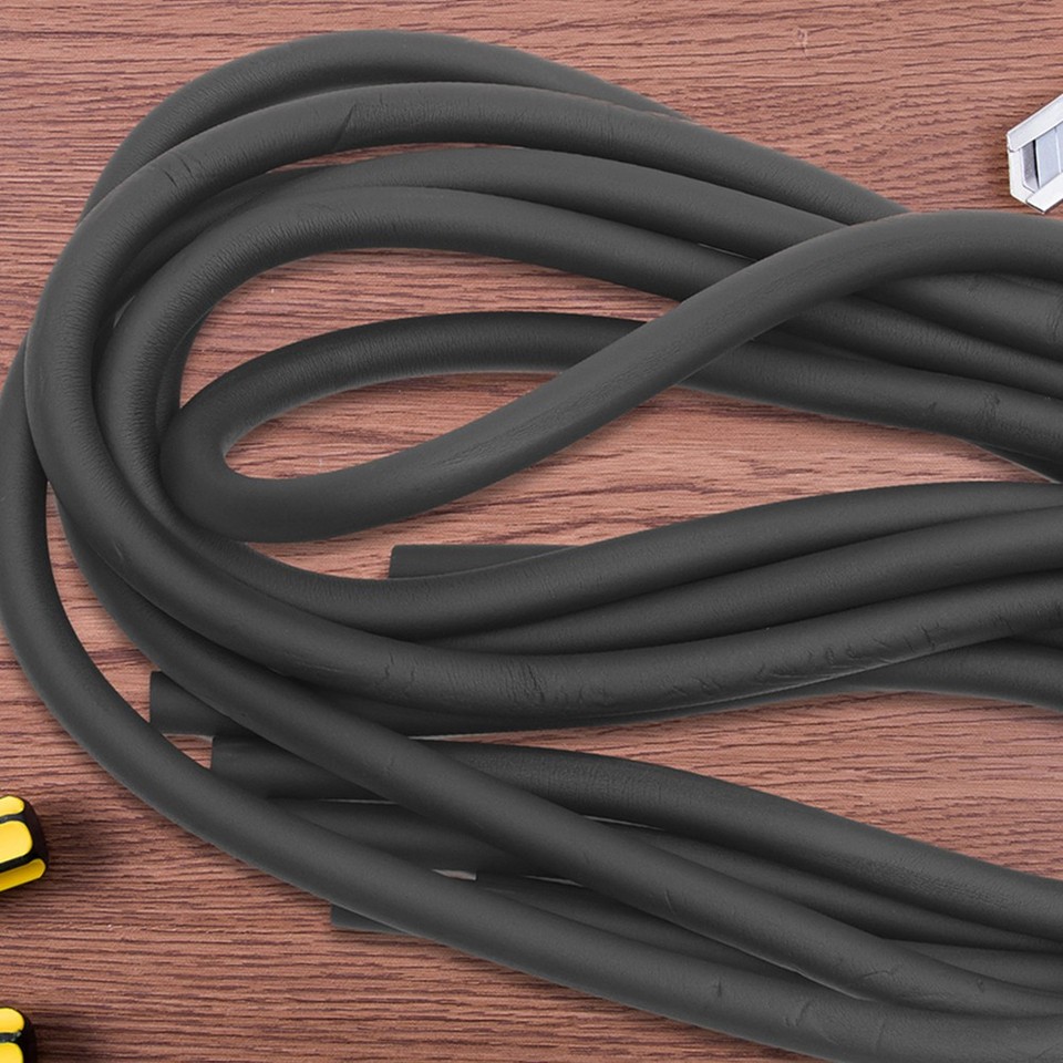 Black Rubber Plastic Pipe Insulation Tube Foam Covers for Water Pipes ...