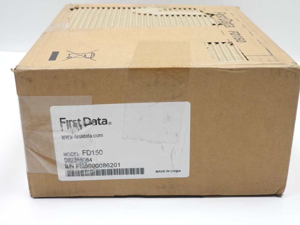 First Data FD150 Credit Card Terminal 002365064 | eBay